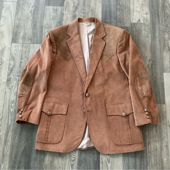 Kenny Rogers | Suits & Blazers | Vtg Kenny Rogers Corduroy Western ...